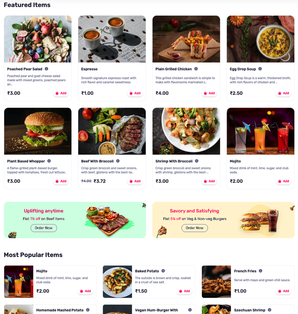 #1 Food Ordering Web & Mobile Apps for Restaurants